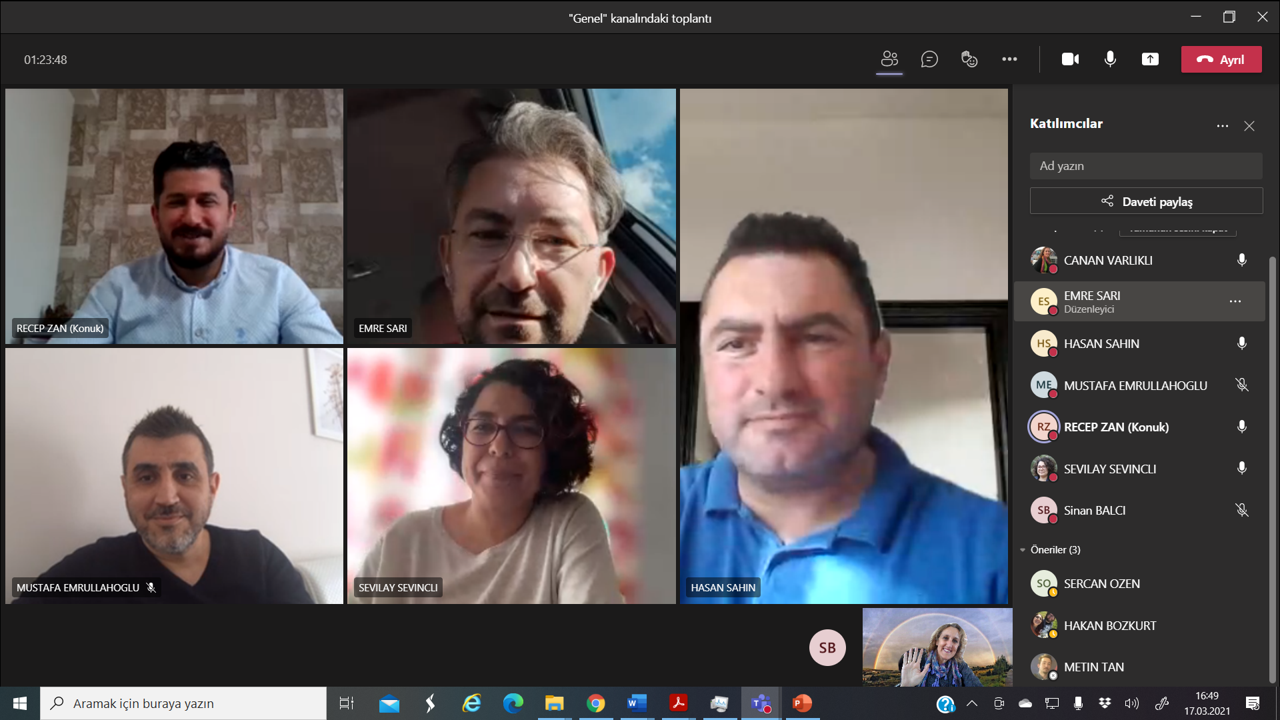 Seminar by Dr. Recep Zan, Niğde Ömer Halisdemir University, Turkey ...